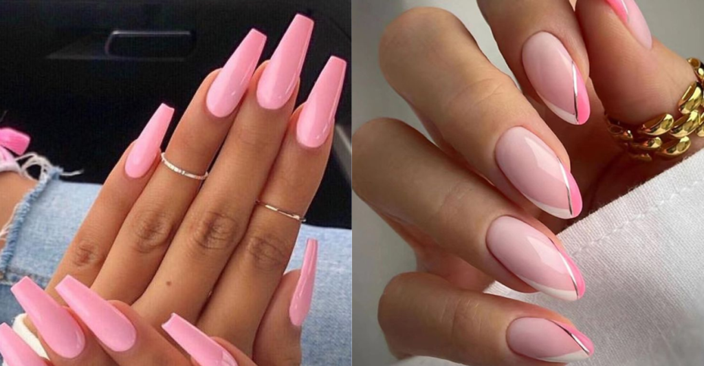 Ilumine Seu Visual com 9 Ideias Deslumbrantes de Unhas em Esmalte Rosa ...